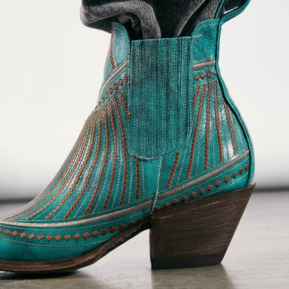 Old Gringo | Shoes | Free People Old Gringo Wanderer Western Ankle ...